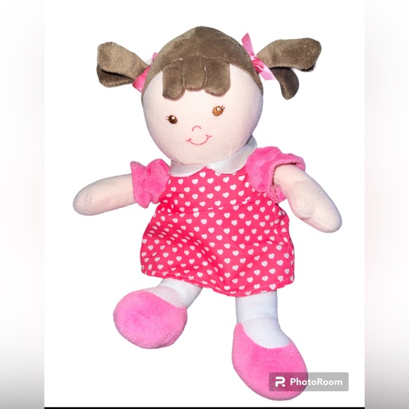 prestige | Toys | Prestige Baby Doll Stuffed Plush Lovey Toy Pink ...